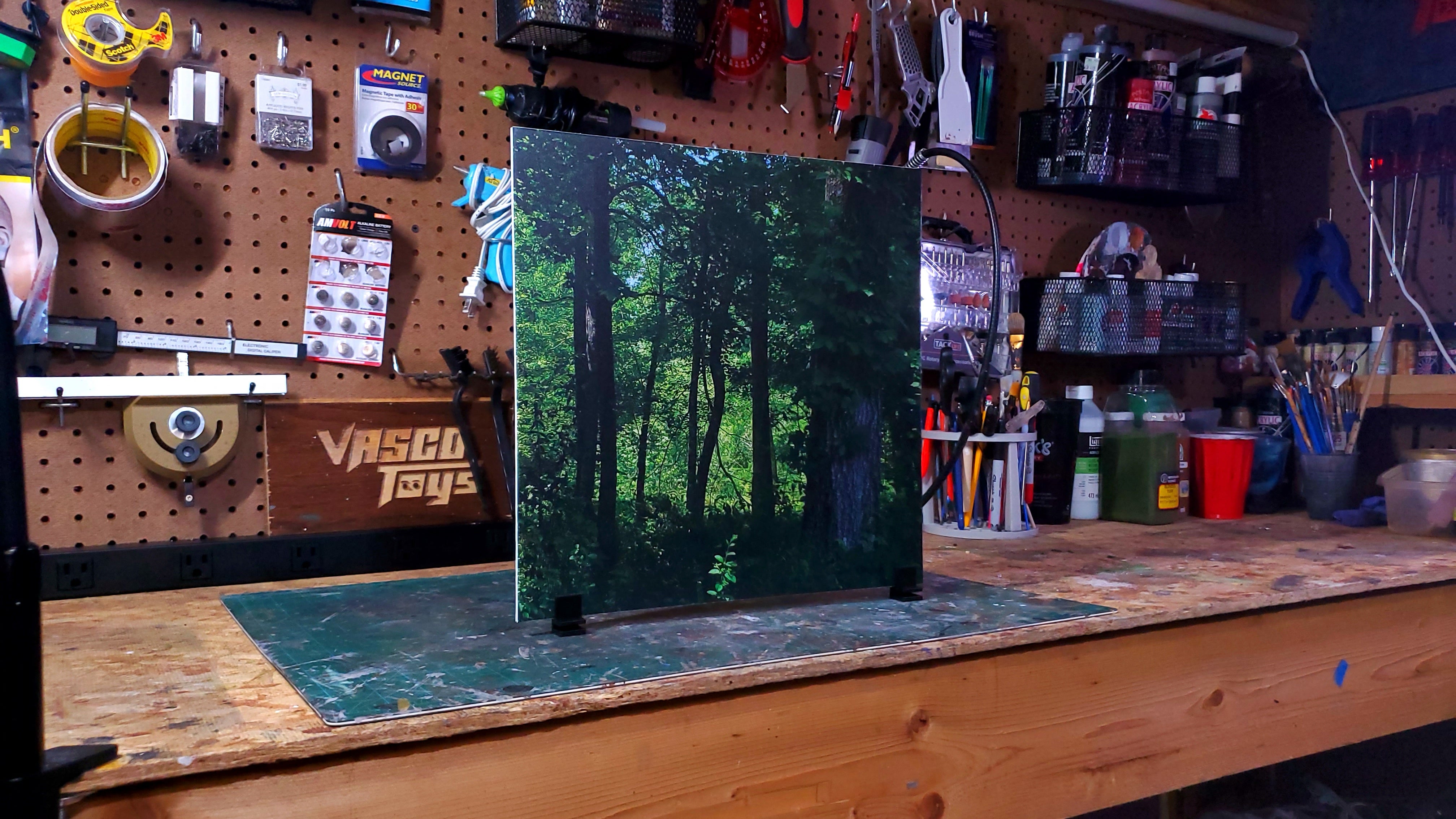 "Dense Forest" IKEA Detolf Action Figure Diorama Background 14"x14 ...