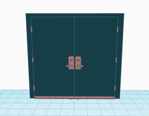 1:12 Scale Warehouse Double Doors .stl file – VASCO Toys
